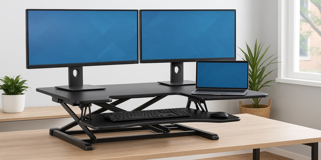 5 Best Standing Desk for Dual 32-Inch Monitor Setup – LeStallion