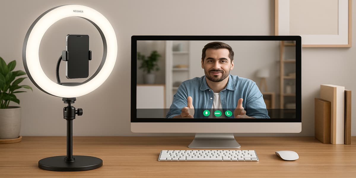 6 Best Ring Light with Tripod for Video Calls and Content Creation ...