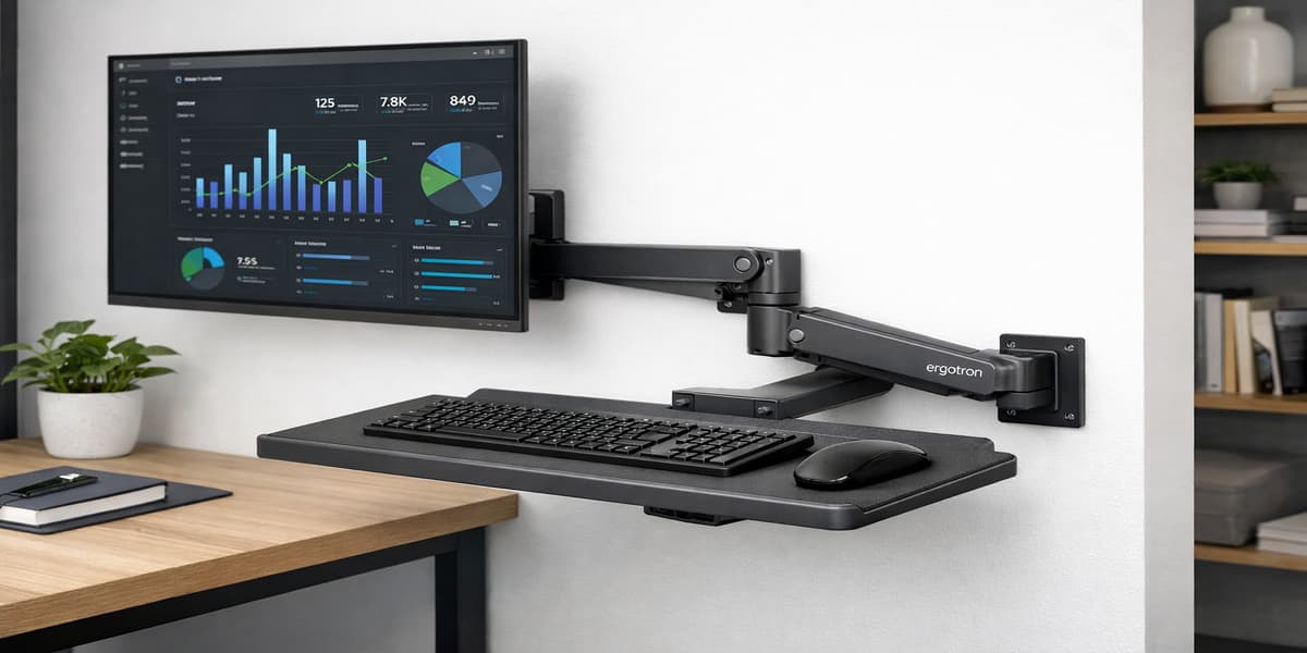 7 Best Articulating Keyboard Arms with Negative Tilt – LeStallion