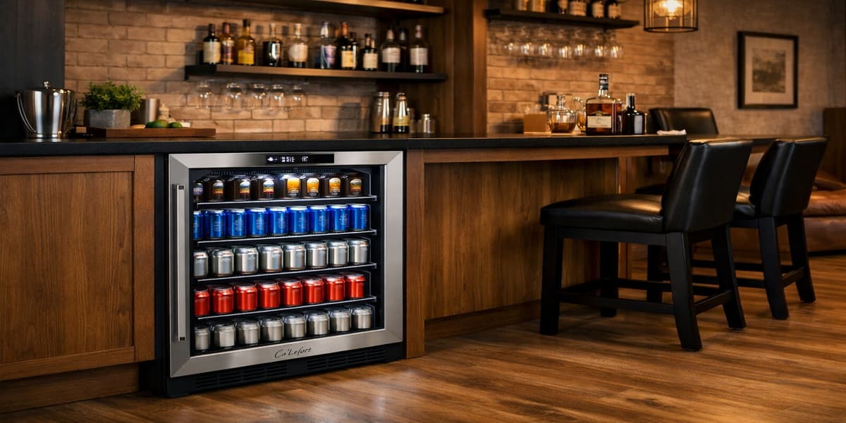 7 Best Beverage Coolers with Glass Door for Office – LeStallion