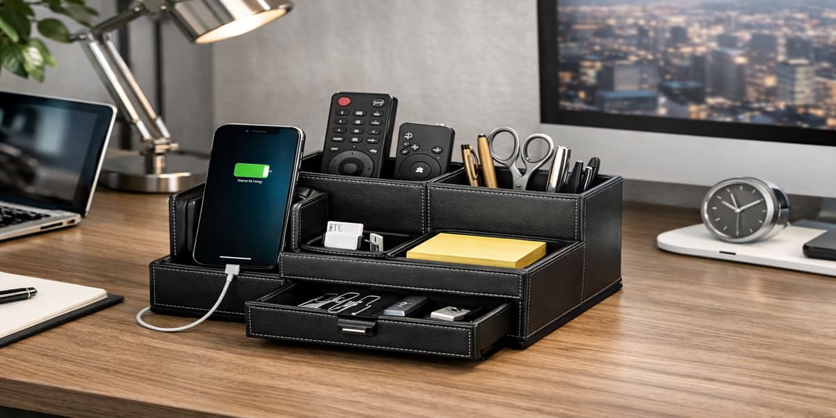 7 Best Desk Organizer for Remote Workers with Multiple Devices – LeStallion