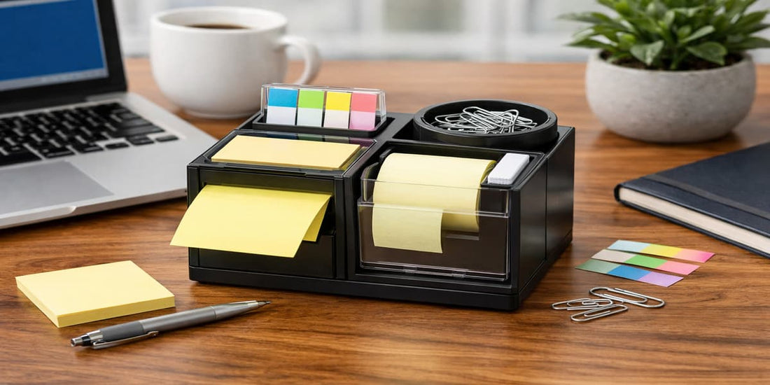 7 Best Desktop Sticky Note Dispensers with Storage – LeStallion