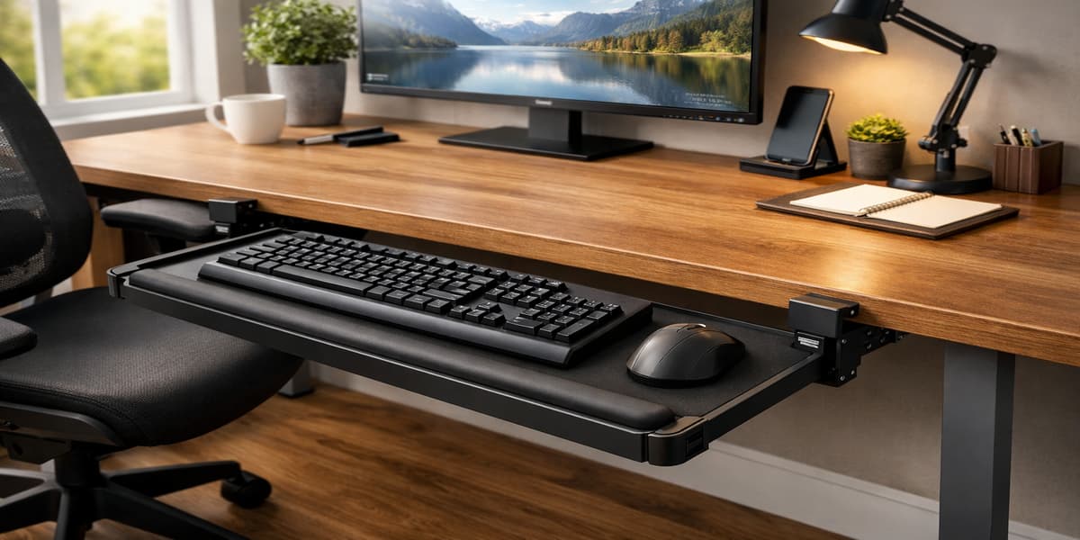 7 Best Keyboard Drawers with Mouse Tray Under Desk – LeStallion
