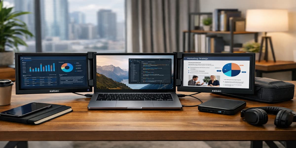 7 Best Portable USB Monitors 13-Inch for Laptop Extension – LeStallion