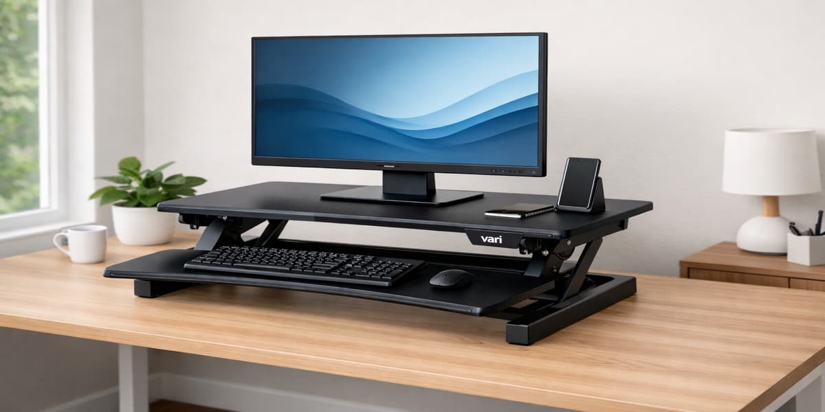7 Best Sit Stand Desk Converter for Corner L Shaped Desk – LeStallion