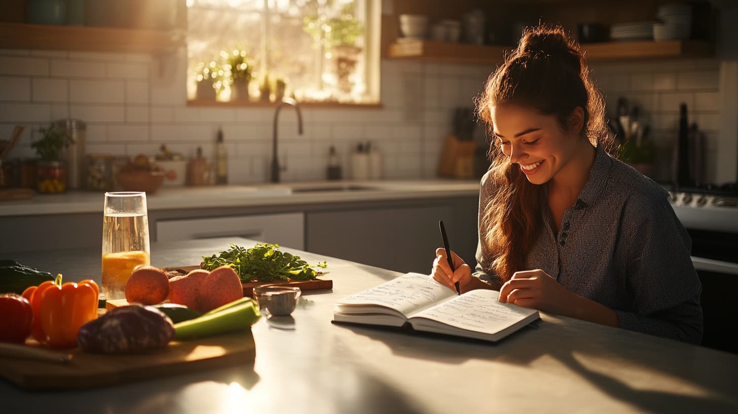 Journal Notebook For Healthy Eating | LeStallion